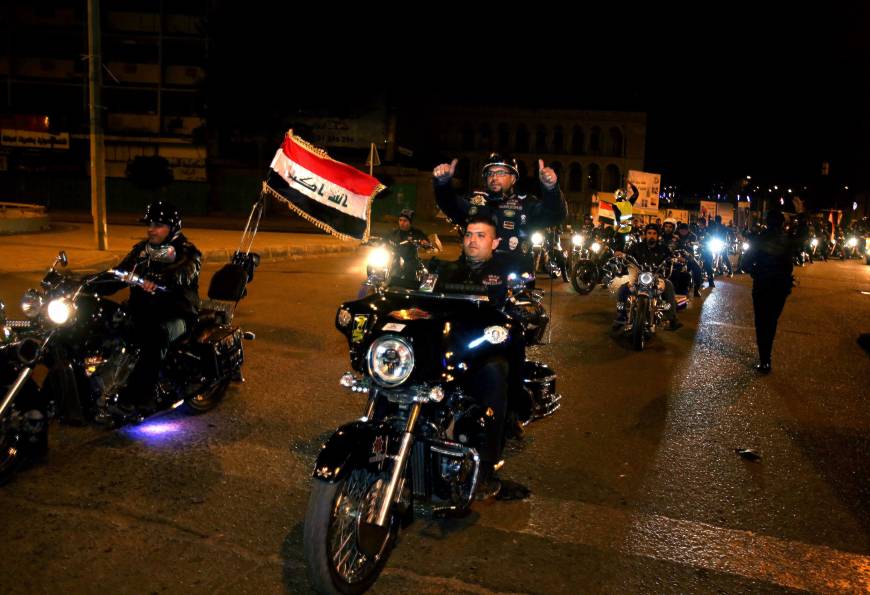 Baghdad bikers aiming to unite Iraq through biking and brotherhood ...